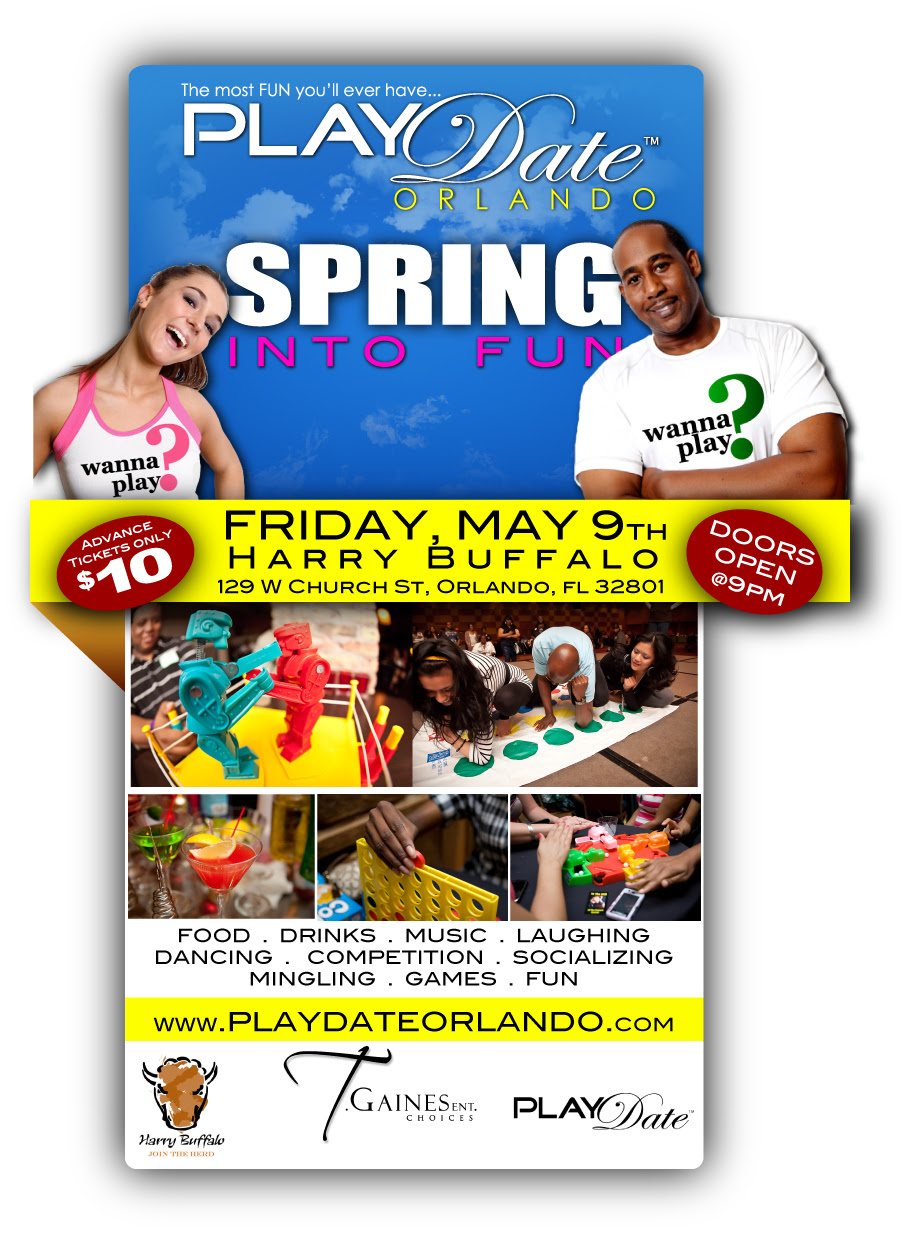 PlayDate Spring into Fun – T. Gaines Entertainment